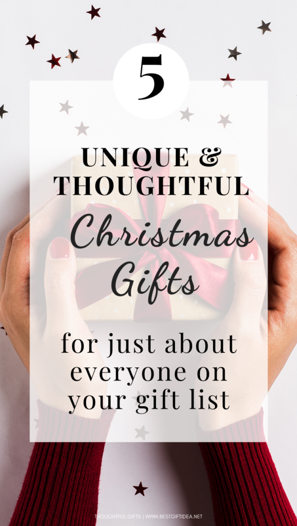 Best Gift Idea Last-Minute Unique Christmas gifts - 5 Easy Gift Ideas